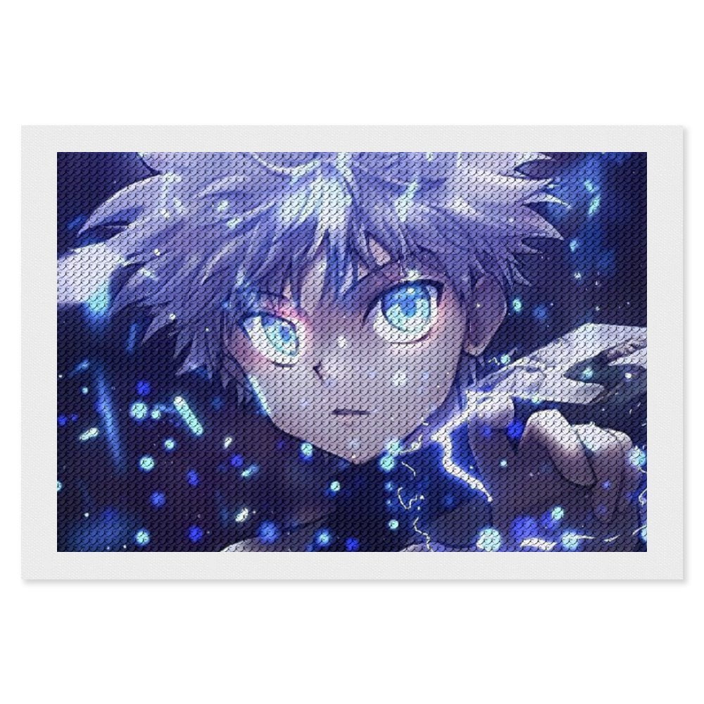 Hunter X Hunte Killua Lightning Diamond Art Kits DIY 5D Anime Painting ...