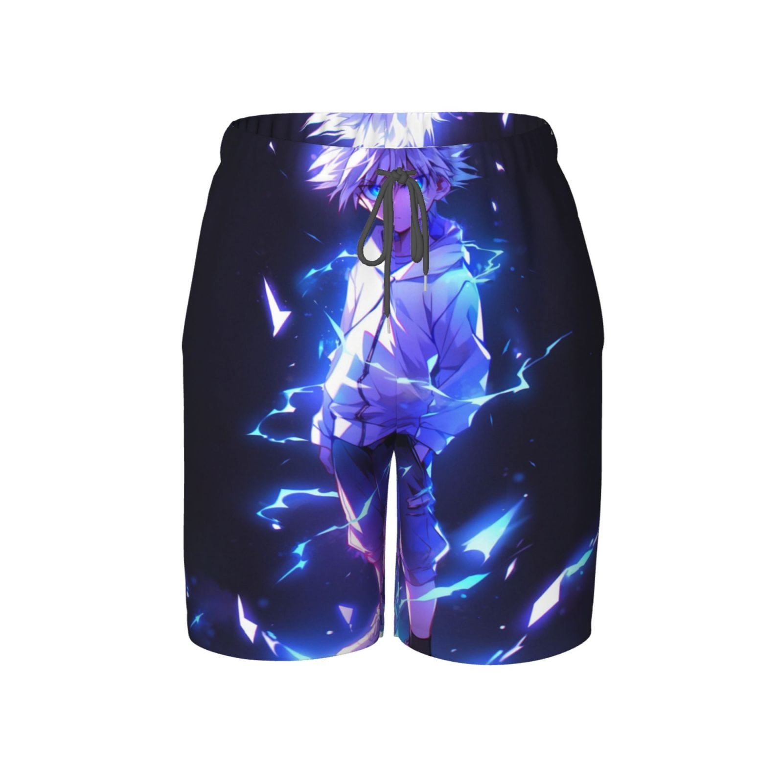 Hunter X Hunte Killua Lightning Swim Trunks for Boys Beach Short with ...