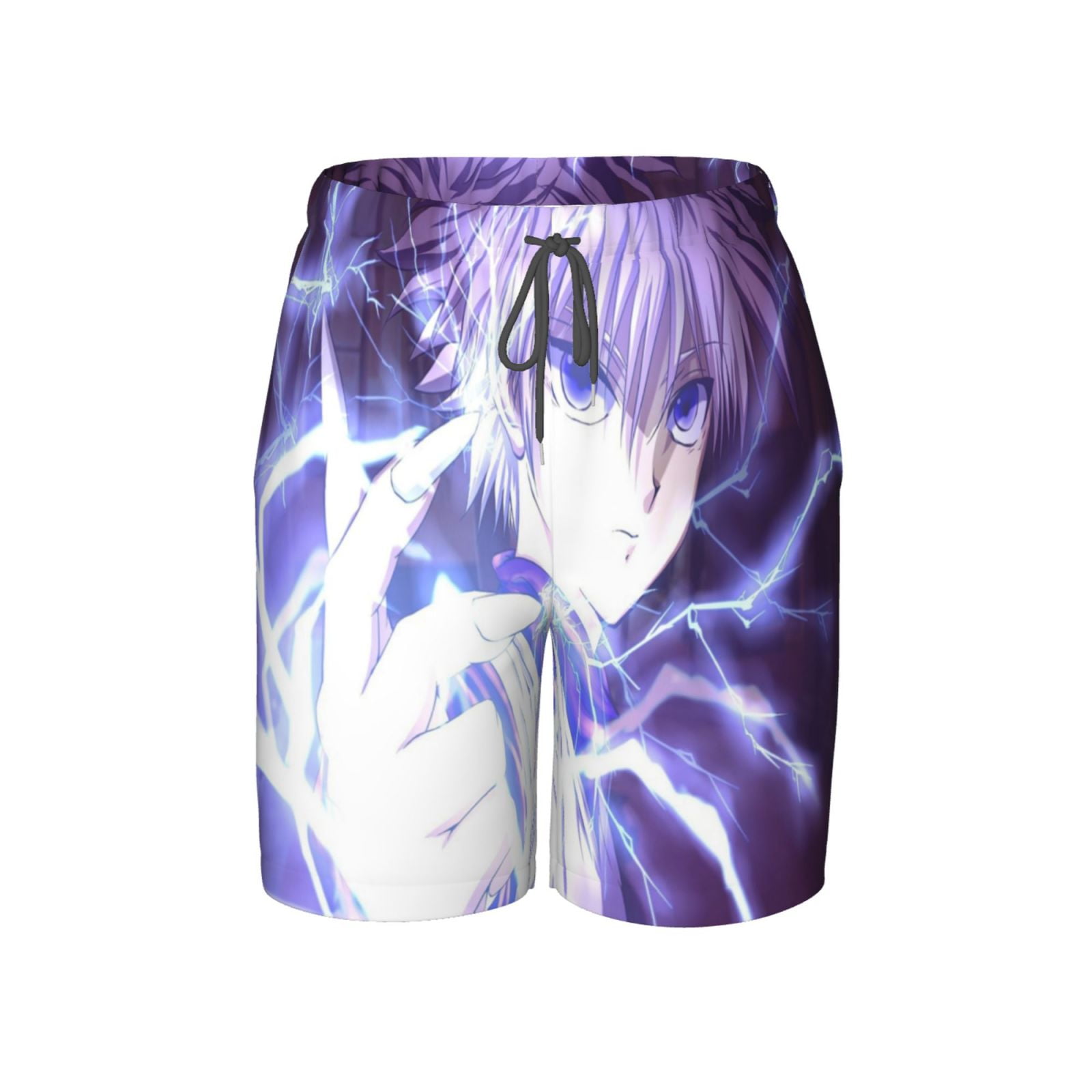 Hunter X Hunte Killua Lightning Swim Trunks for Boys Beach Short with ...