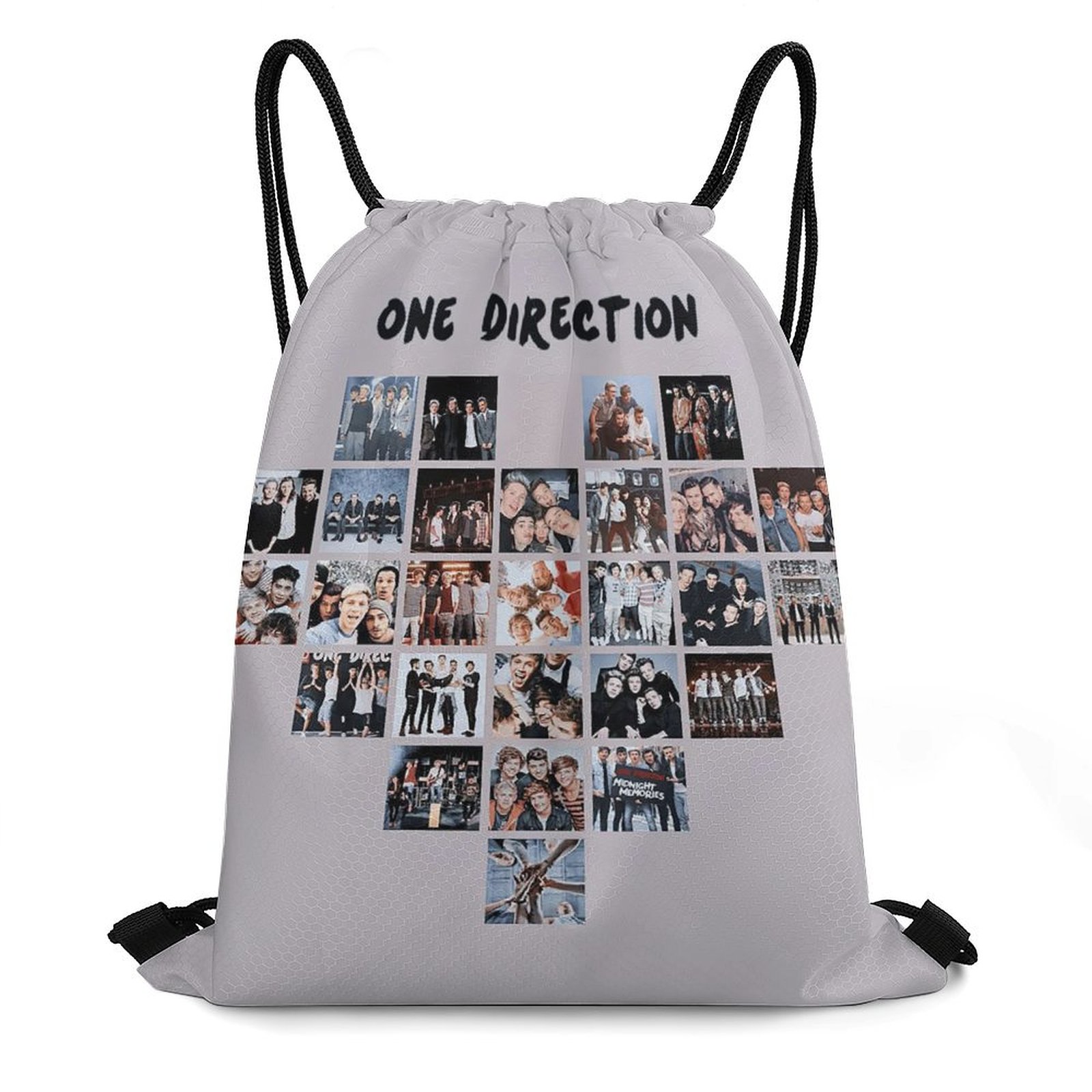 One Direction Bundle Pocket Drawstring Bag Cinch Bags Versatile ...