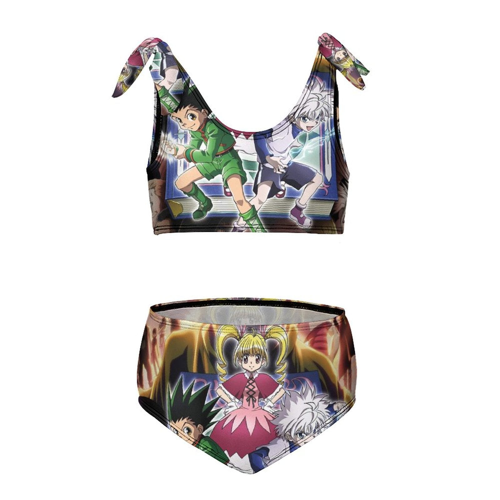 Hunter X Hunter Poster Girls Swimsuits Set 2pcs Summer Holiday Bathing ...