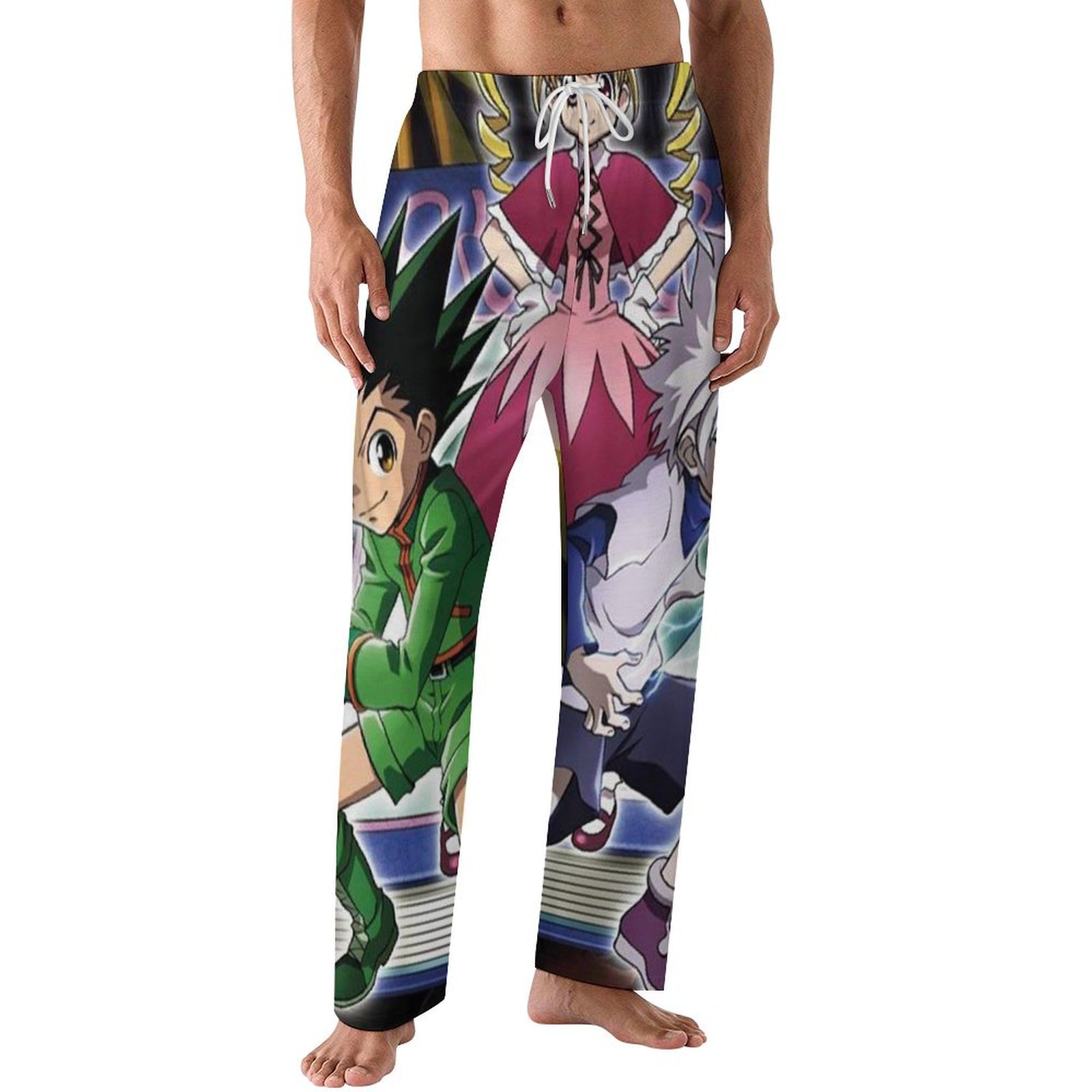 Hunter X Hunter Poster Mens Pajama Pants Cozy Soft Lounge Sleep Pajamas ...