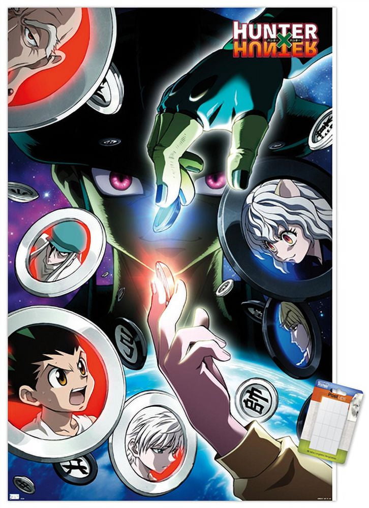 Hunter X Hunter - Space Wall Poster, 14.725" x 22.375" - Walmart.com