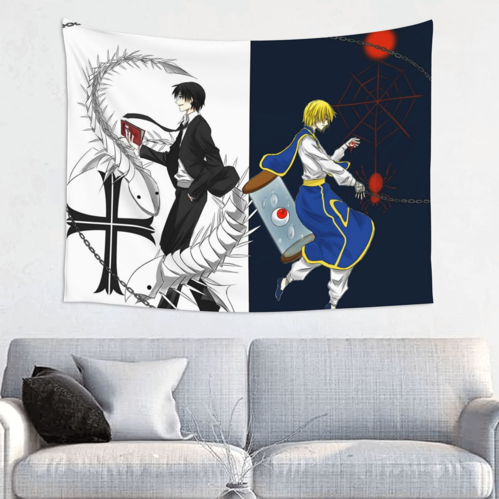 Hunter X Hunte Tapestry Anime Poster Large Background Wall Art Bedroom ...