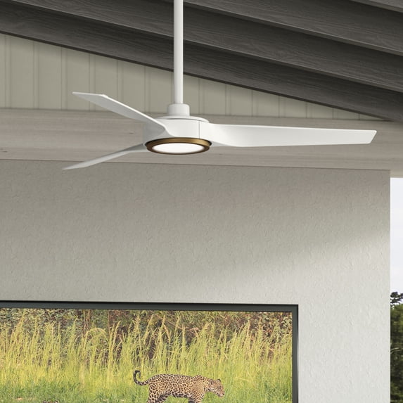 Hunter ZenTech 44 Inch Smart Ceiling Fan with LED Light for Bedroom ...