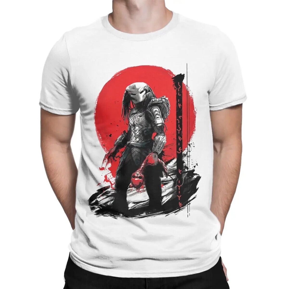 Hunter's Moon Predators T Shirt for Men Pure Cotton Novelty T-Shirt ...