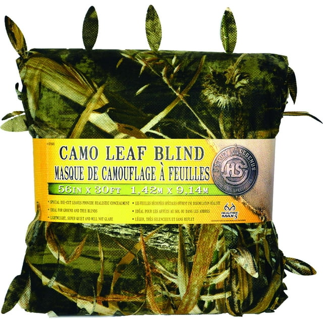 Hunter's Specialties Camo Leaf Ground Blind Material, Realtree Max-5 ...