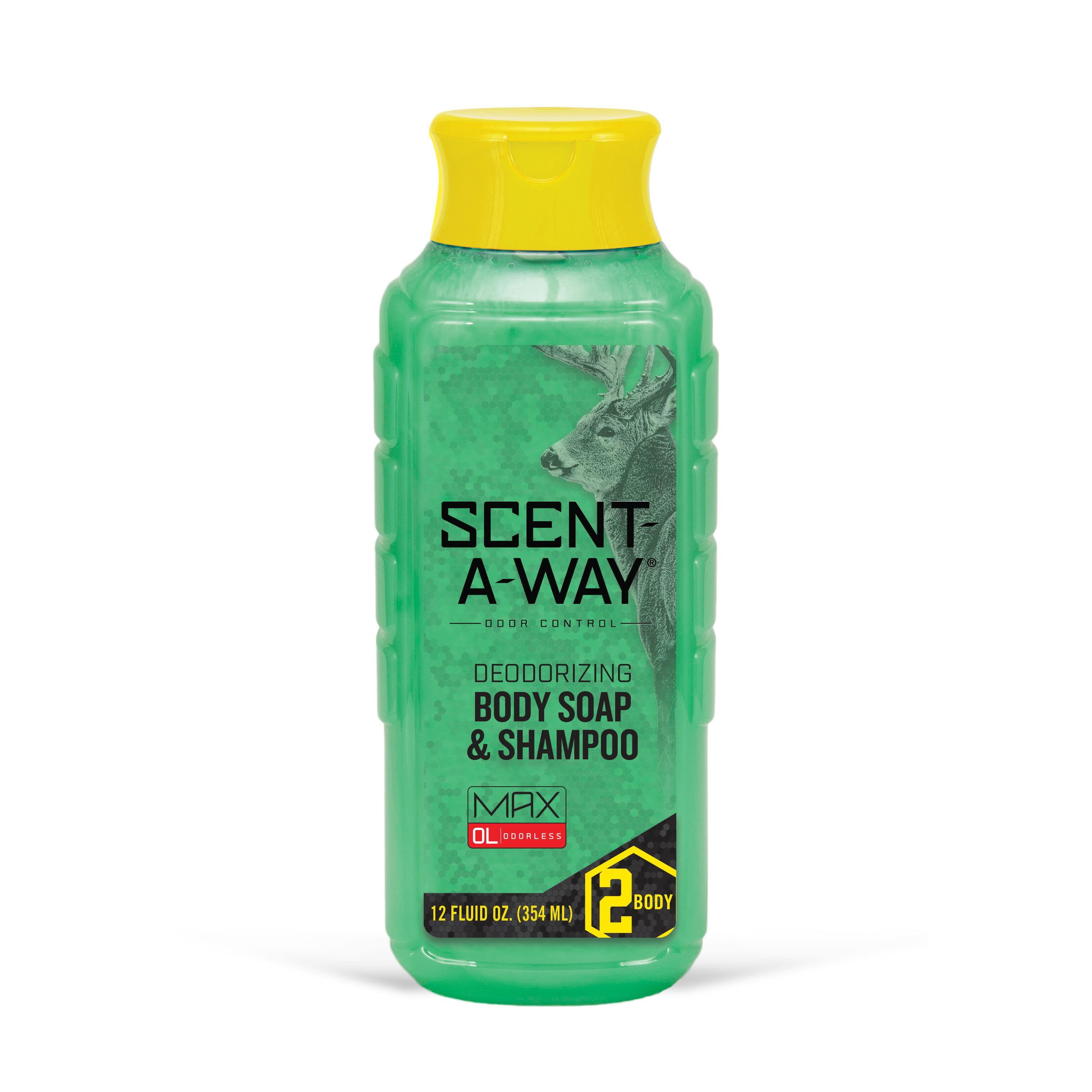 Hunters Specialties Scent-A-Way Odor Control Soap & Shampoo 24 fl oz ...