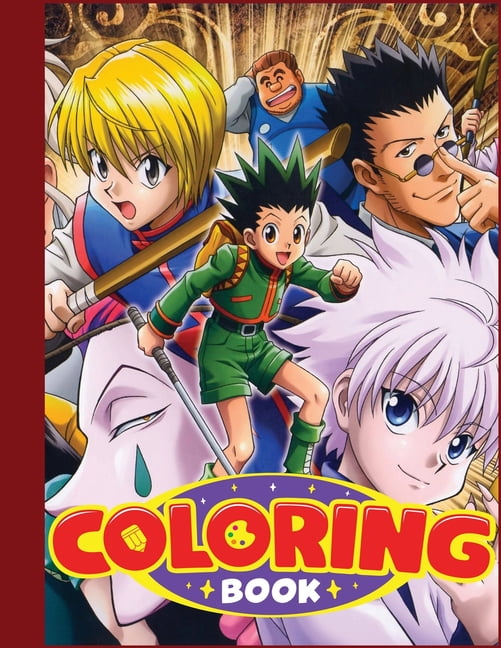 Hunter x Hunter Coloring Book: Adorable Coloring Filled With characters ...