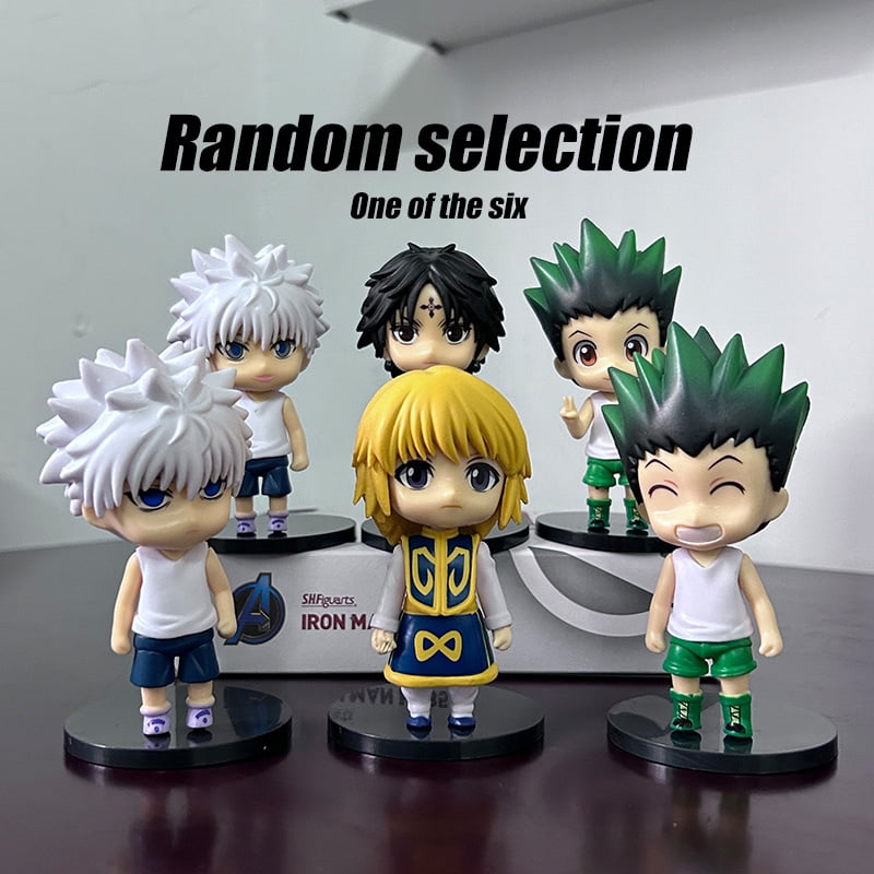 Hunter x Hunter Action Figure Toys PVC Cartoon Jay Flix Hisoka Kurapika ...