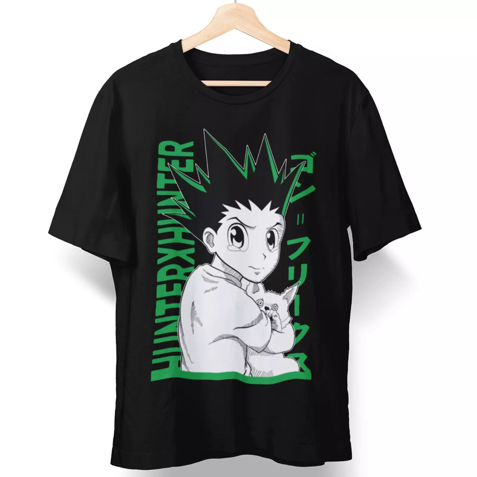 Hunter x Hunter Anime Cartoon Gon Character new top Men's Tee Size S to ...