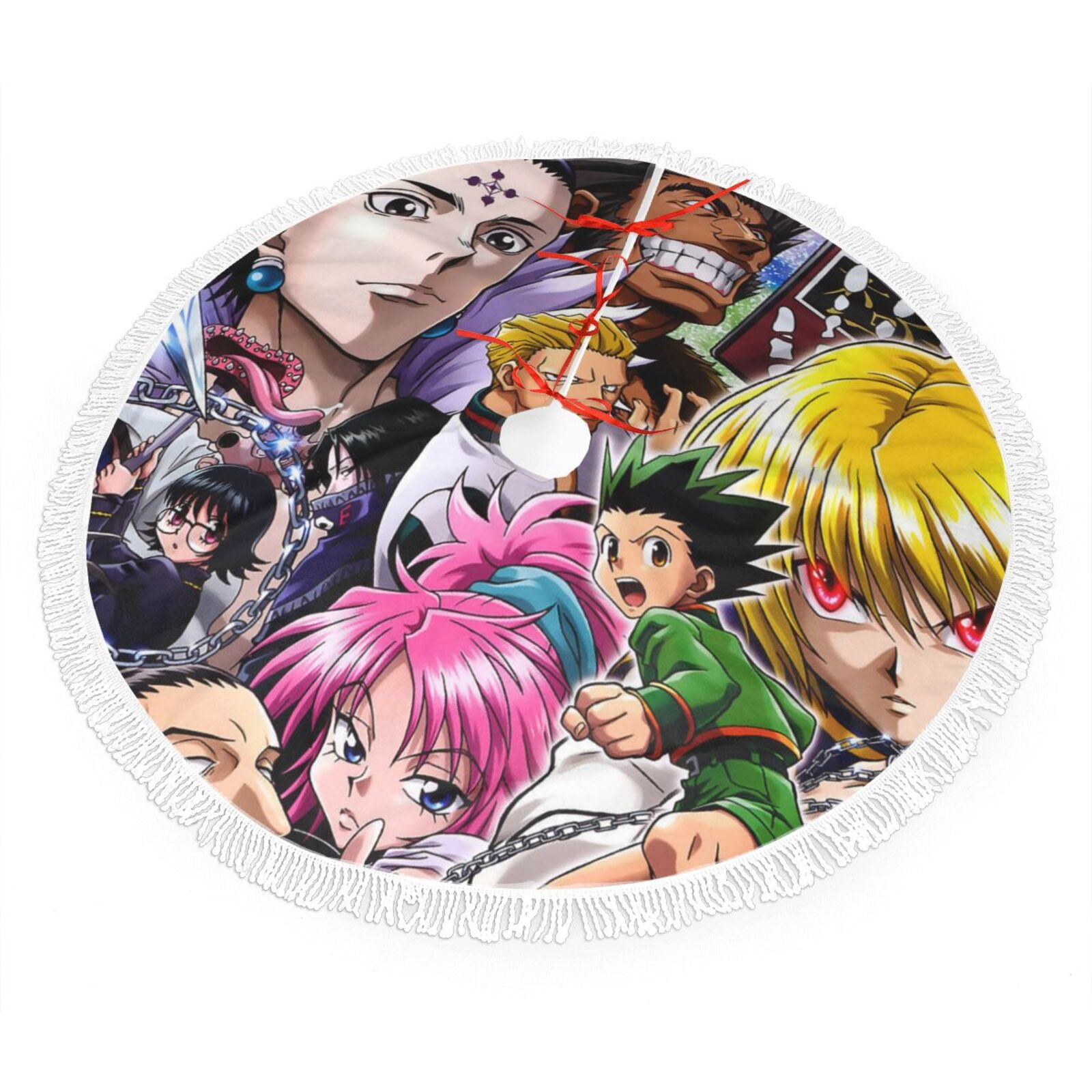 Hunter x Hunter Christmas Tree Skirt, 36" Xmas Tree Skirts Mat, Winter ...