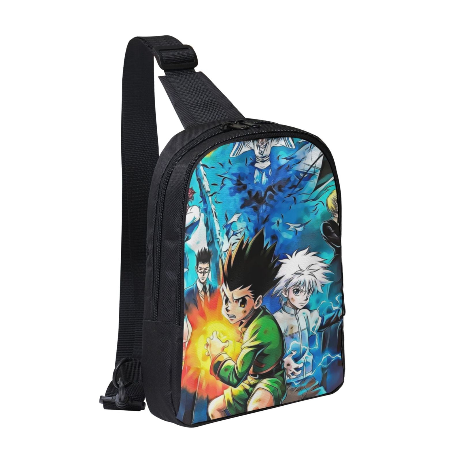 Hunter x Hunter Gon Killua Zoldyck Unisex Chest Bags Sling Bag ...