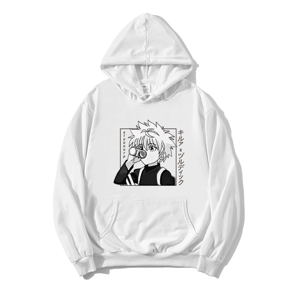 Hunter x Hunter Hoodie – Anime Killua Gon Hisoka Graphic Pullover ...
