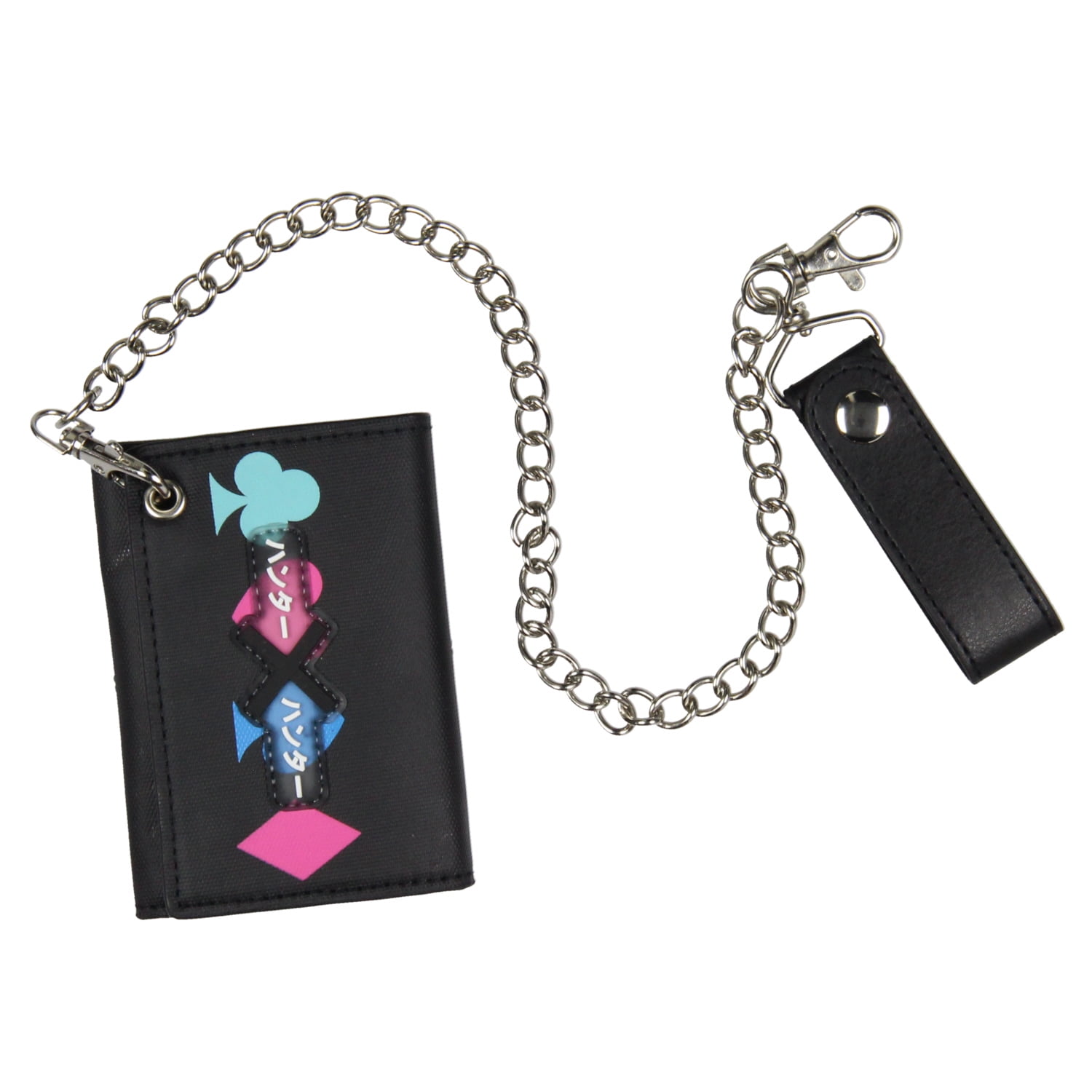 Hunter x Hunter Merch Anime Hisoka Morrow Tri-Fold Snap Closure Chain ...
