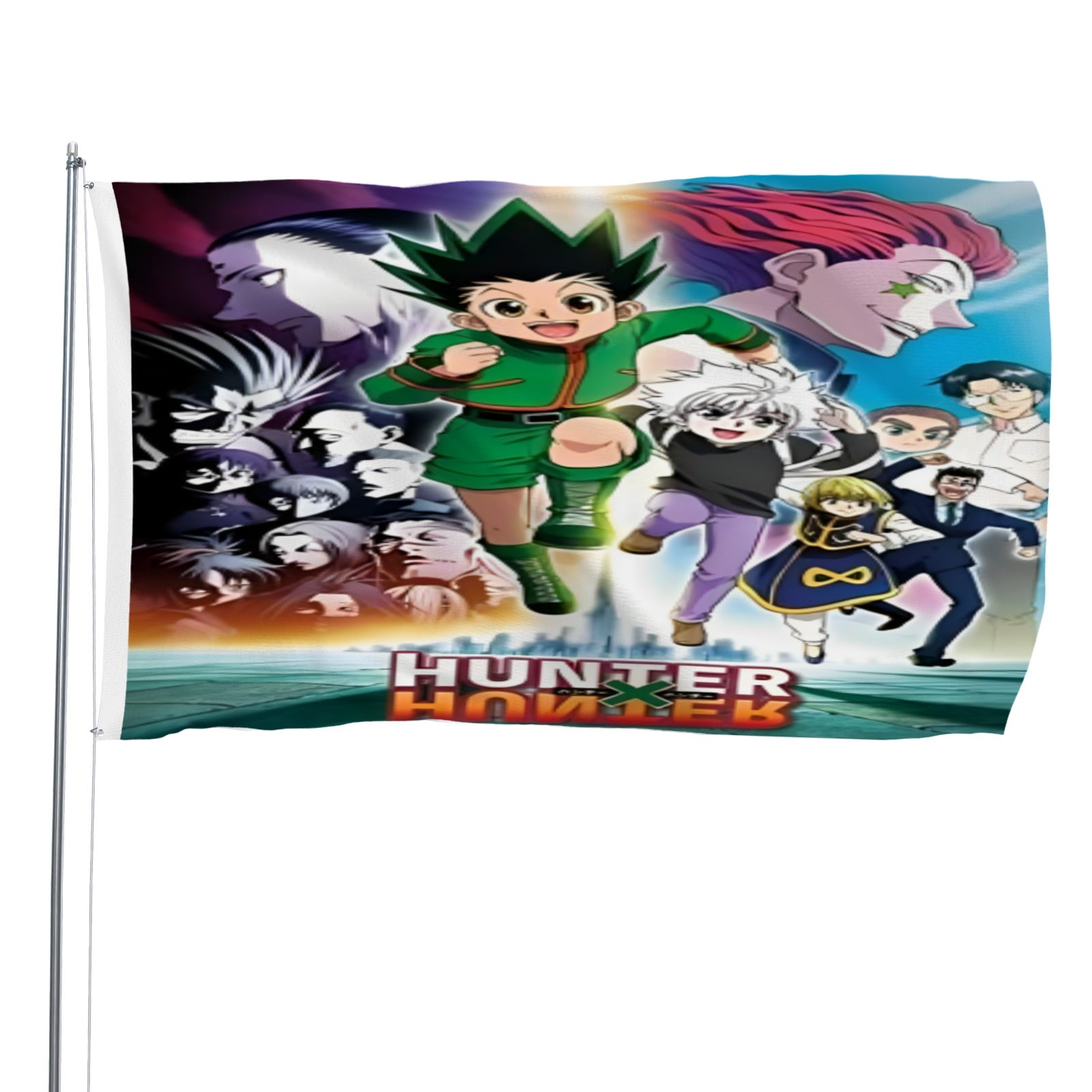 Hunter x Hunter flag perfect for outdoor decoration, can be hung ...