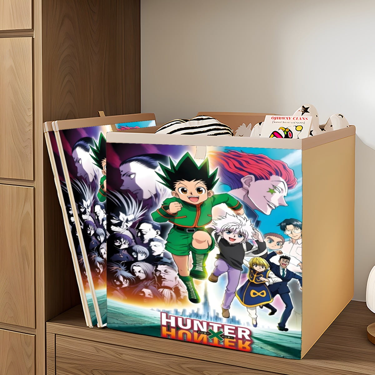 Hunter x Hunter storage box say goodbye to clutter with one sleek box ...