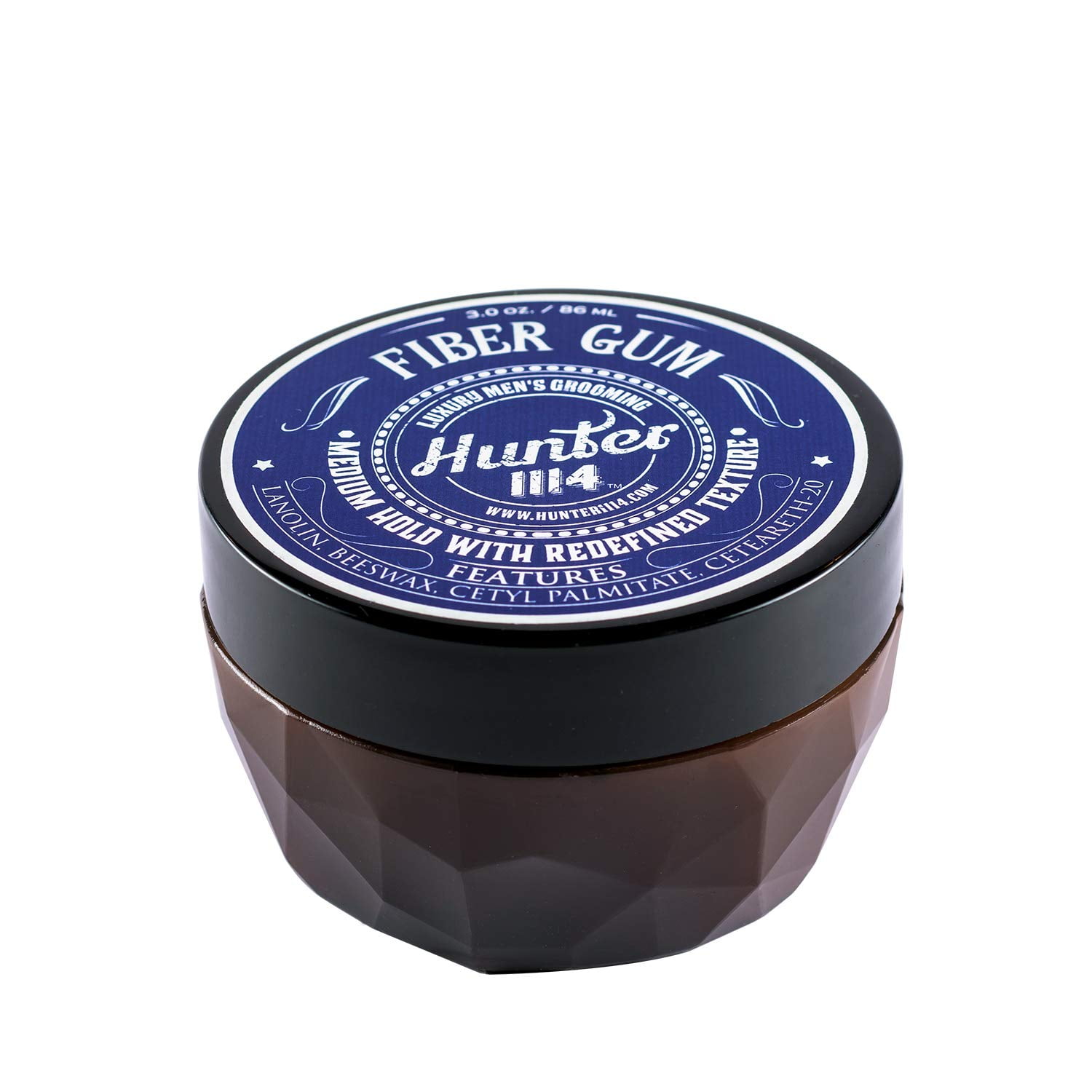 Hunter1114 Medium Hold Fiber Gum 8.5 Oz for Redefined Hair Texture ...