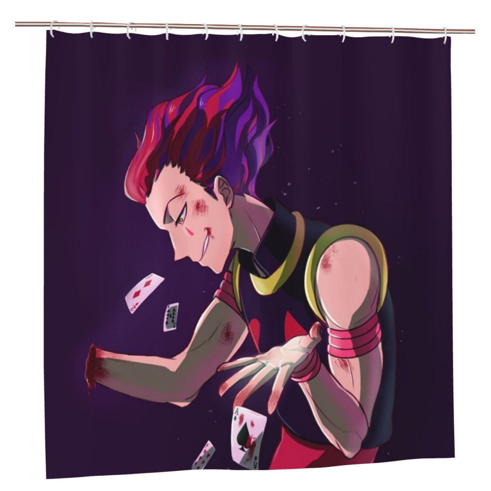 HunterXHunter Hisoka Bathroom Shower Curtain,Bath Curtains Durable ...