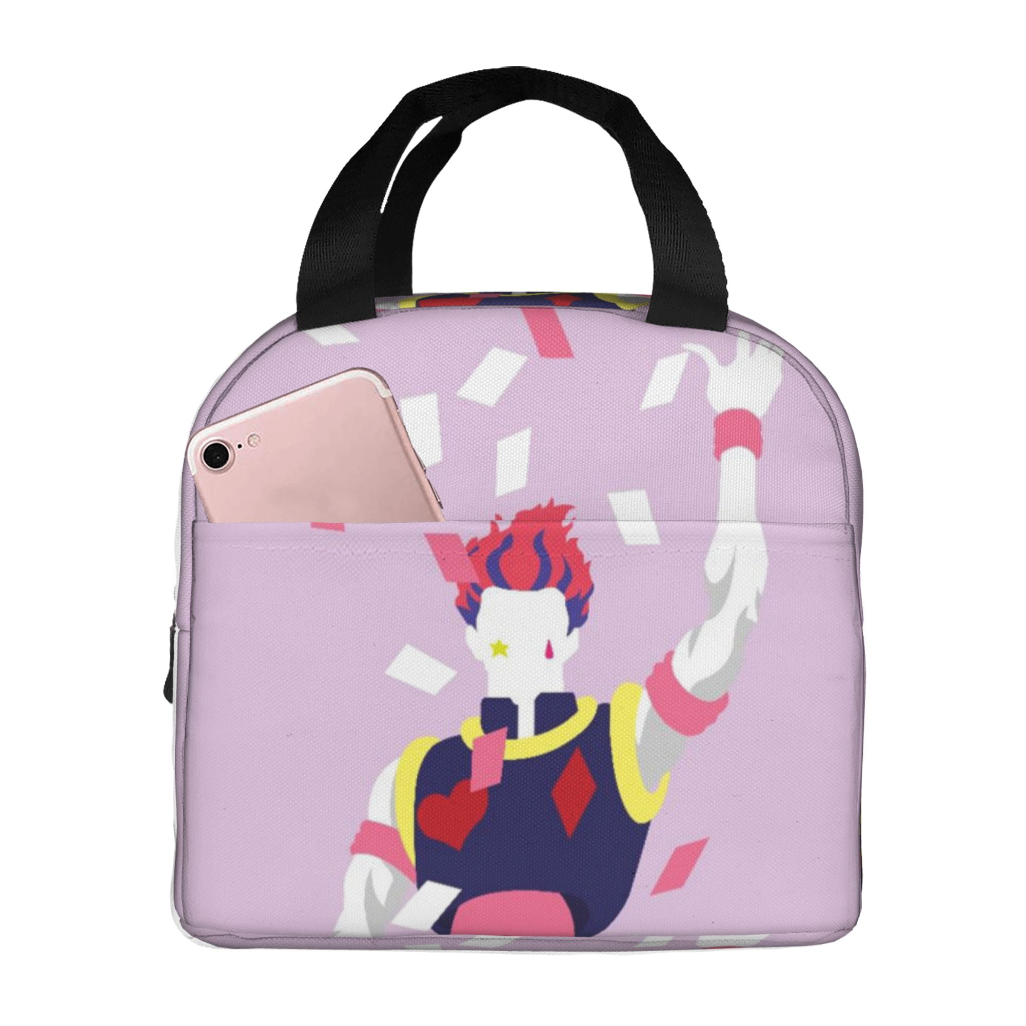 HunterXHunter Hisoka Lunch Bag Tote Bag Insulated Lunch Box Picnic ...