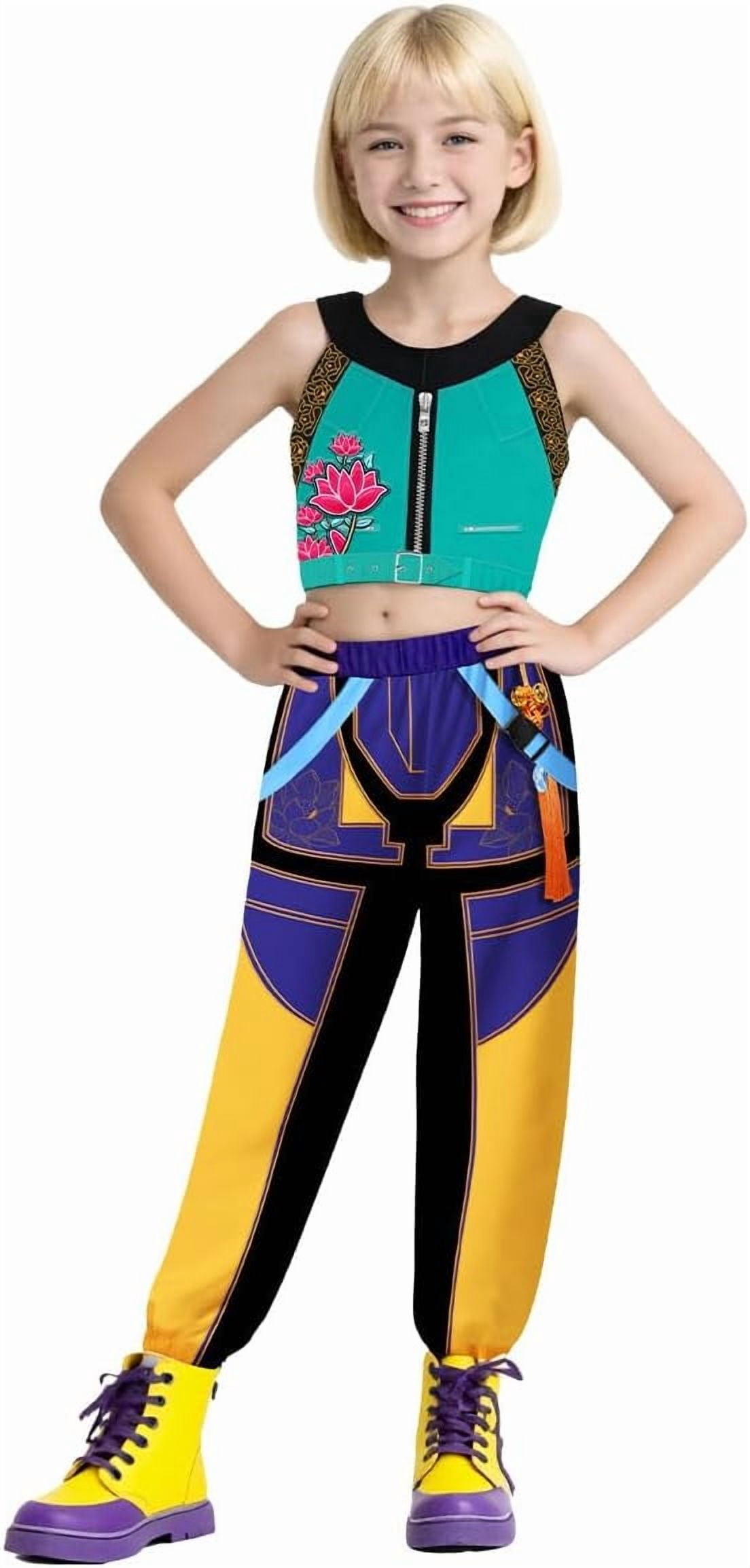 Hunters Girls Stage Outfit Pop Singers Dress Up Costume for Kids KPop ...