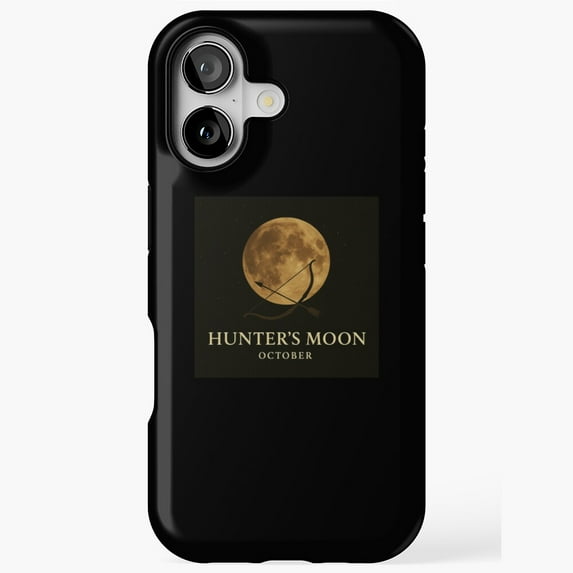 Hunters Moon October Celestial Lunar Phases Mystical Energy Case 11 12 ...