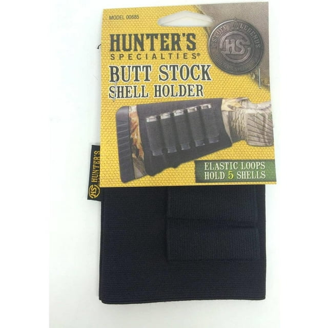 Hunters Specialties Butt Stock Shotgun Shell Holder Holds 5 Shotgun ...