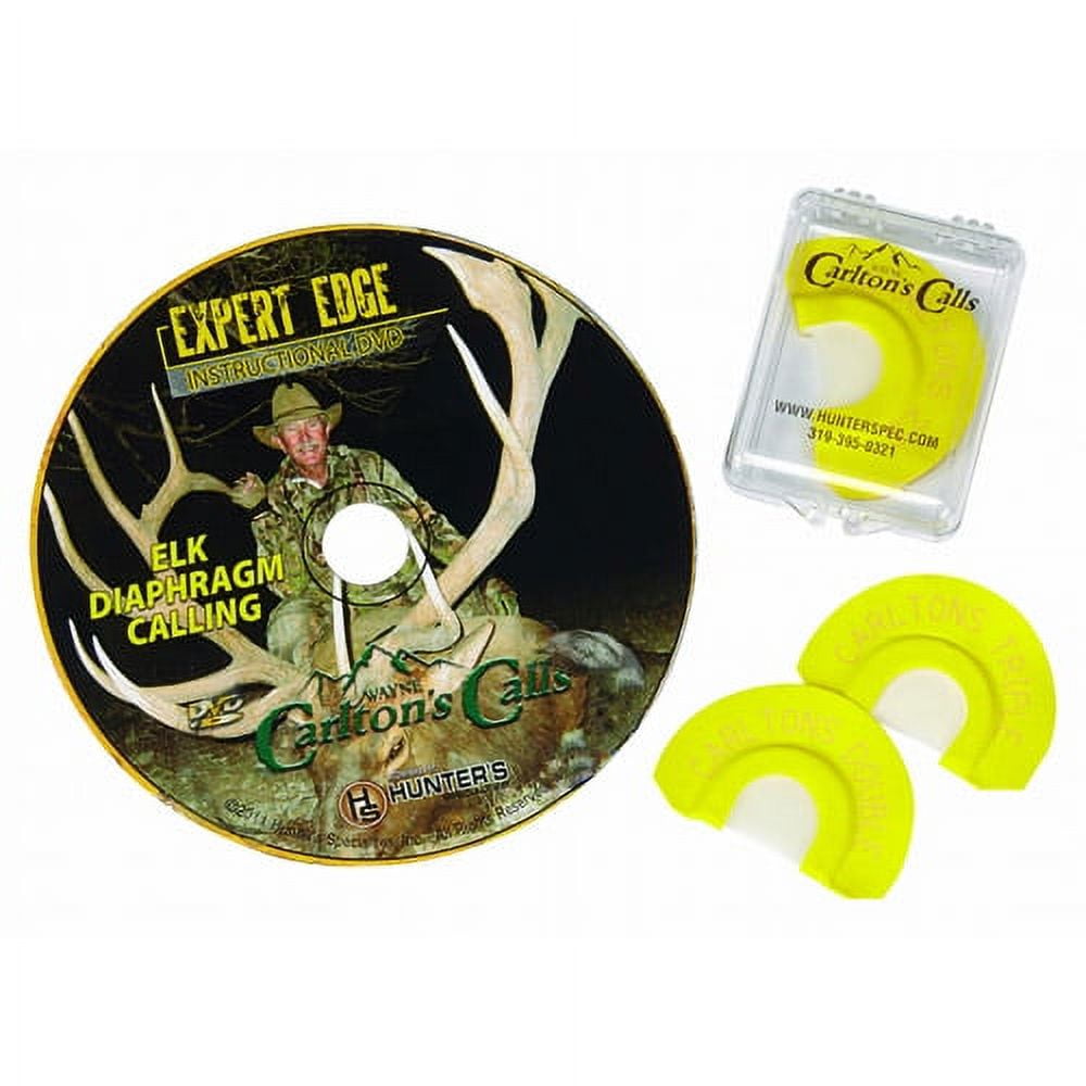 Hunters Specialties Carlton's Calls Expert Edge Elk DVD & Calls Combo ...