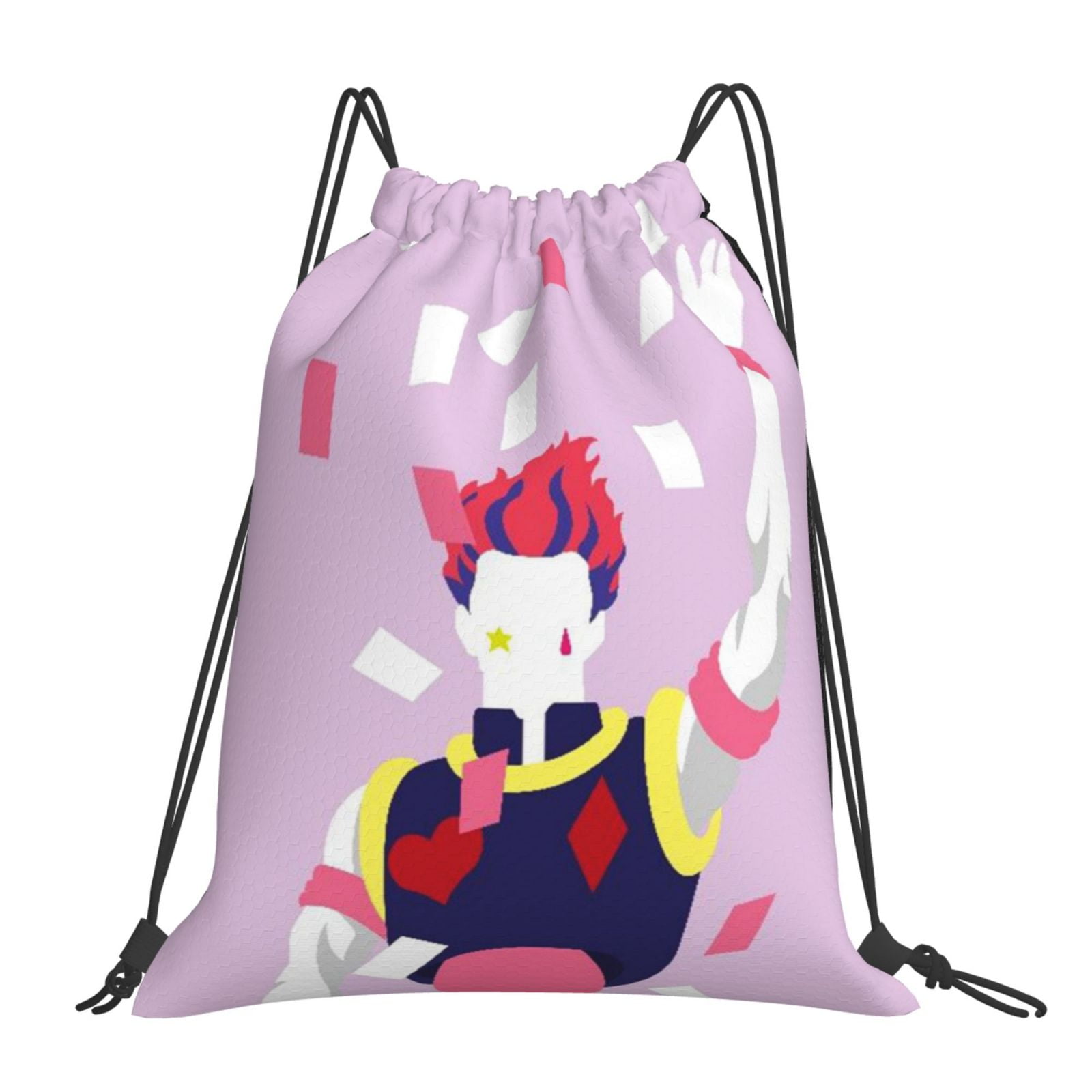 Hunterxhunter Hisoka Drawstring Backpack Sport Gym Bag For Yoga ...