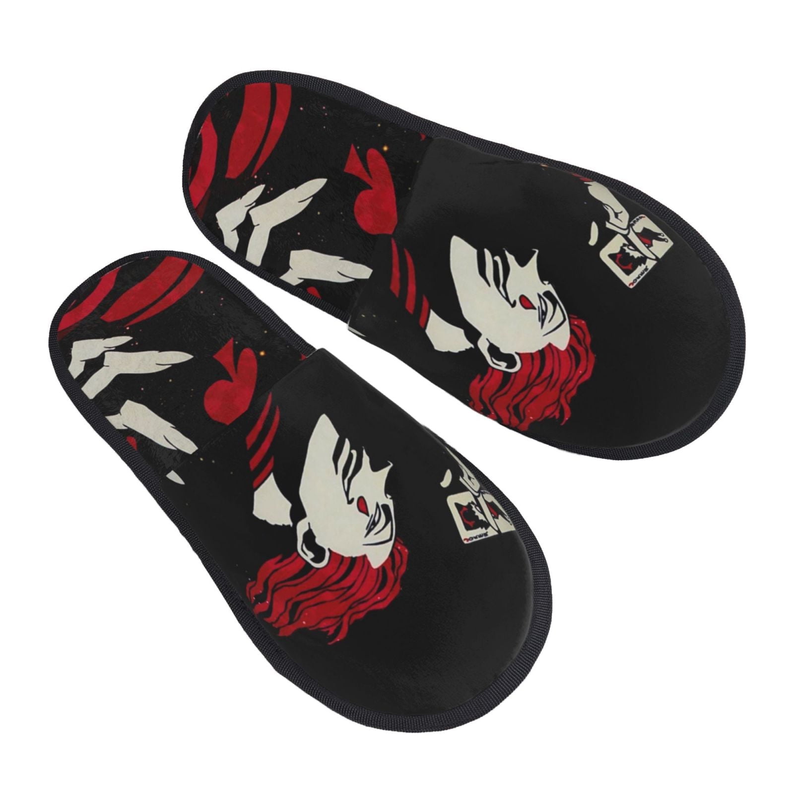 Hunterxhunter Hisoka Furry Slippers For Men Women Fuzzy House Slippers ...