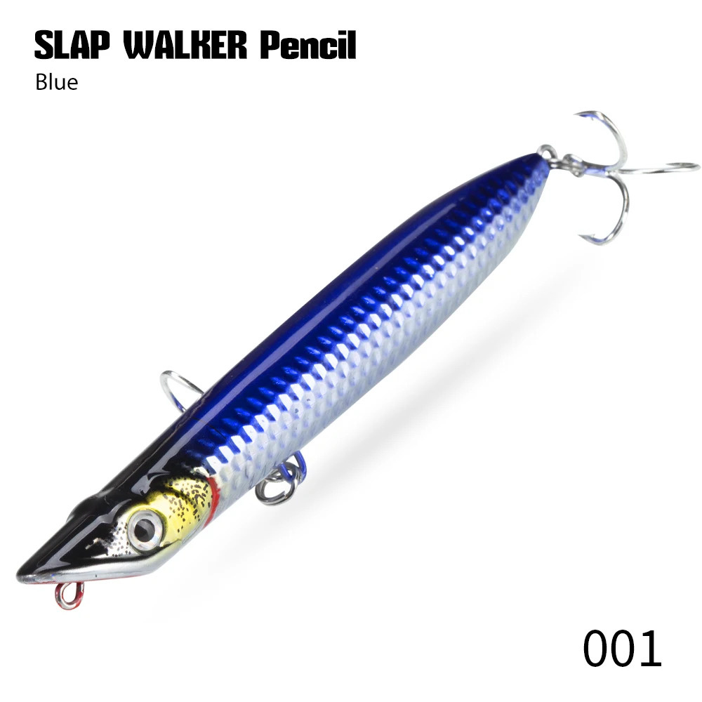 Hunthouse SLAP WALKER Pencil Fishing Lure Floating Surface 110mm 125mm ...