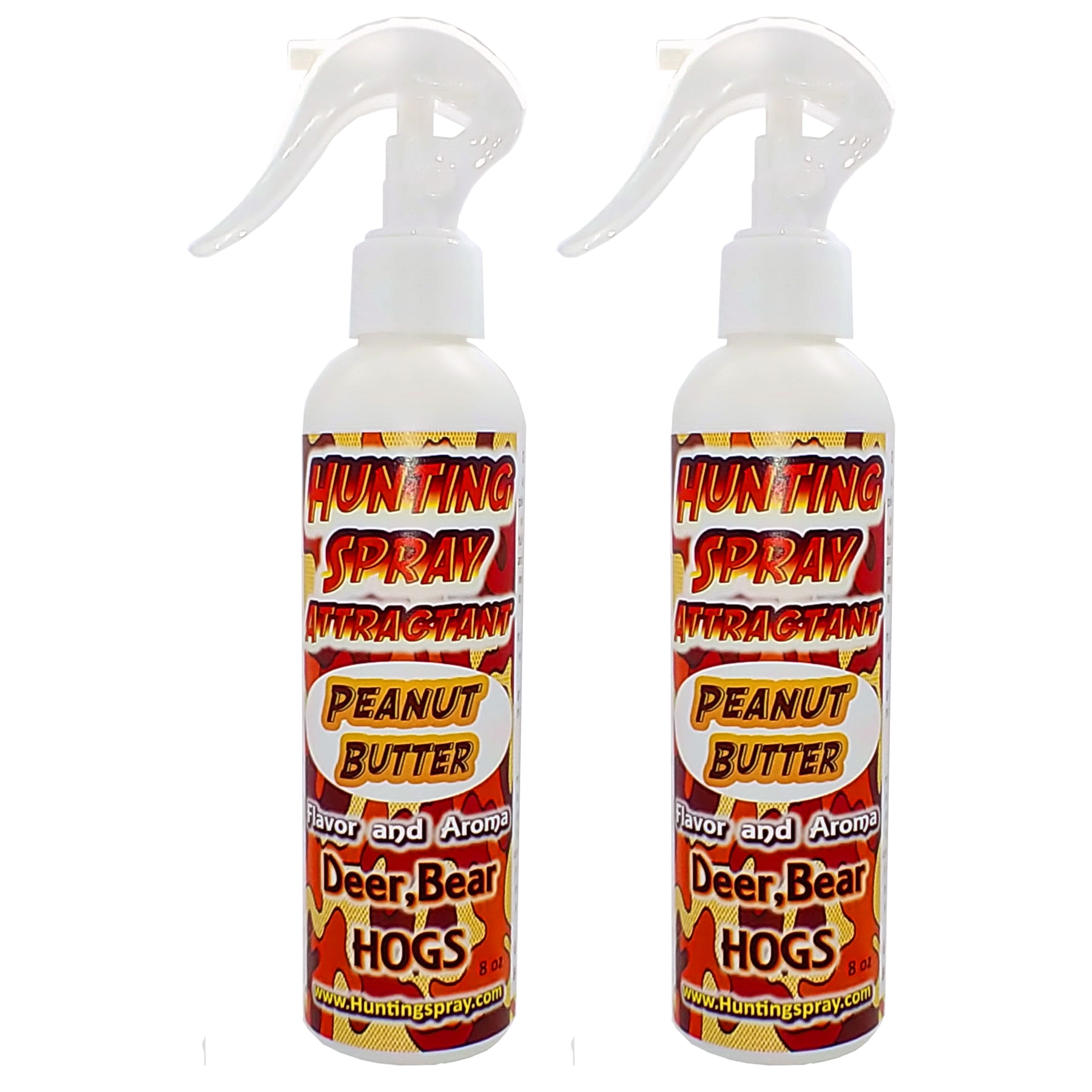 Hunting Attractant Spray Peanut Butter Flavor 2 Bottle Deal - Walmart.com