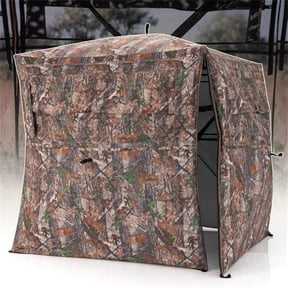 TIDEWE Hunting Blind, Double Ground Blinds 270° See Through for 3-in-1 ...