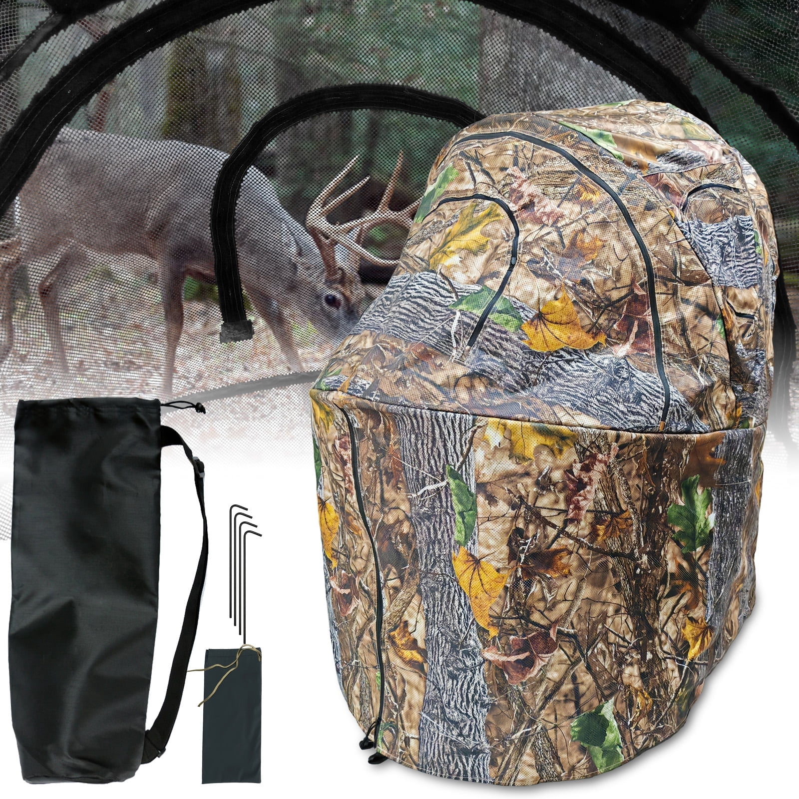 Hunting Blinds, Hunting Lightweight Portable Ultra-Compact Easy-Setup 1 ...