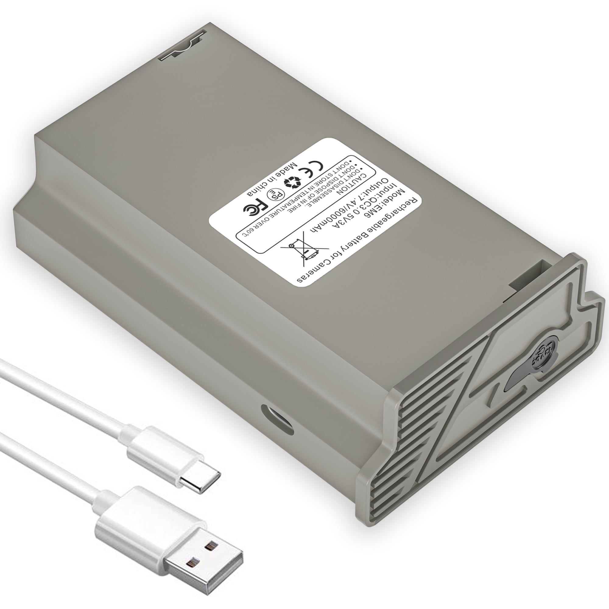 E ERSY Rechargeable Lithium Battery Pack for Tactacam Reveal X 3.0, X ...