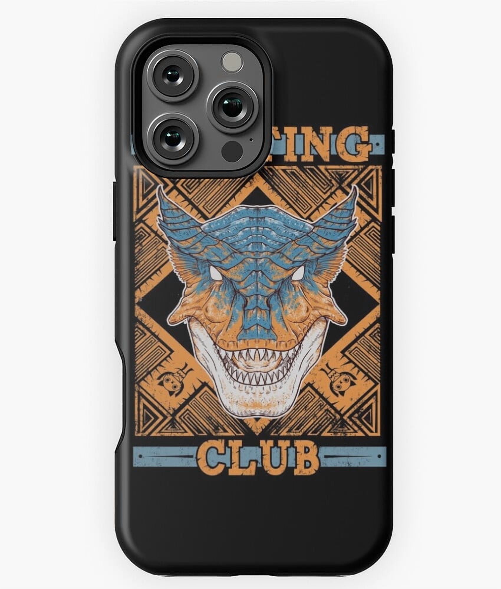 Hunting Club Tigrex Monster Fan Art Phone Case for iPhone 11 12 13 14 ...