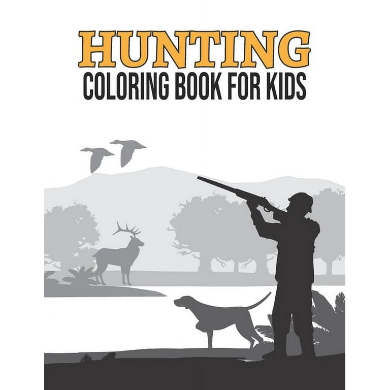 duck hunting coloring pages for kids