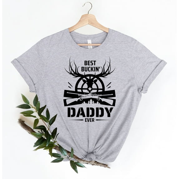 Hunting Dad Shirt Hunter Gifts For Daddy Fathers Day T-Shirt Best ...