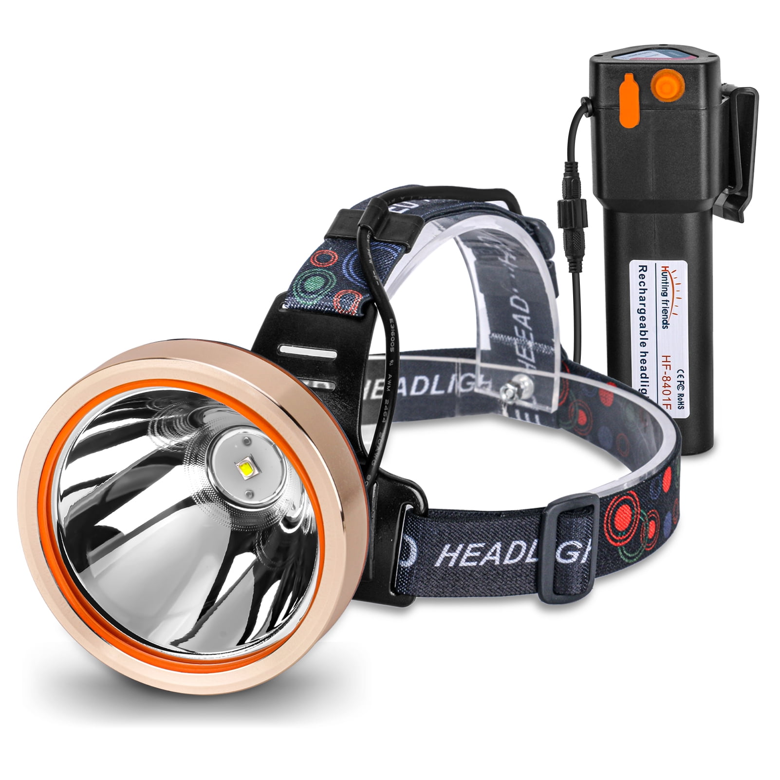 Hunting Friends LED Coon Huning Light High Lumen Headlight,Super Bright ...