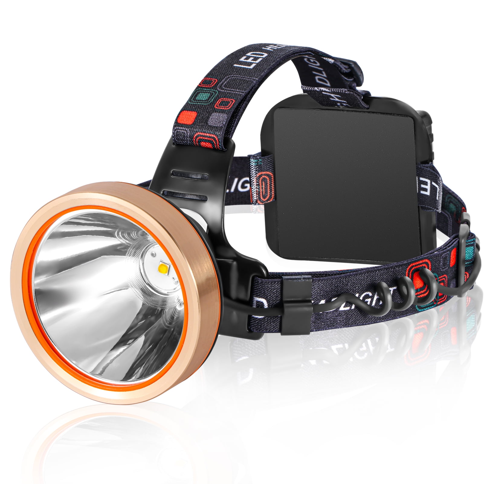 Hunting Friends Superbright Headlight Rechargeable Separation Style LED ...