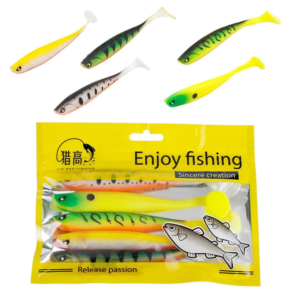 Hunting High Road Ya T-tail Soft Bait 5 Bag Fake Bait Bionic Lot Z4 ...