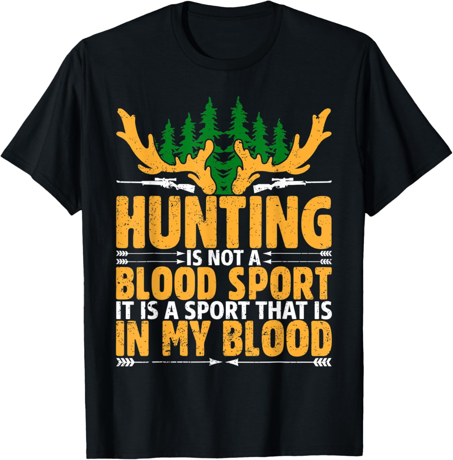 Hunting Is Not A Blood Sport Hunt, Hunters, Deer Hunting Funny Creative ...
