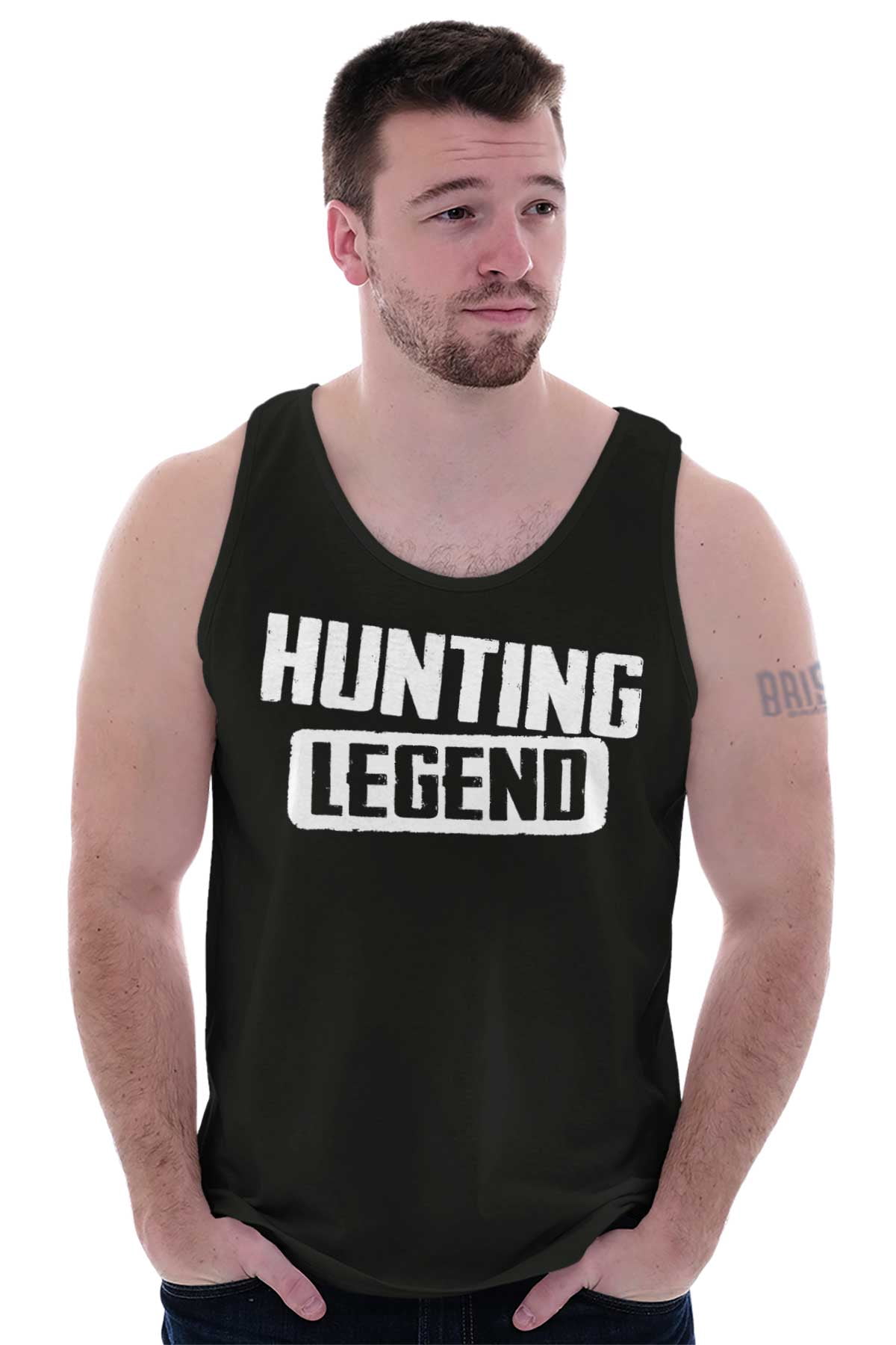 Hunting Legend Awesome Hunter Tank Top T Shirts Men Women Brisco Brands ...