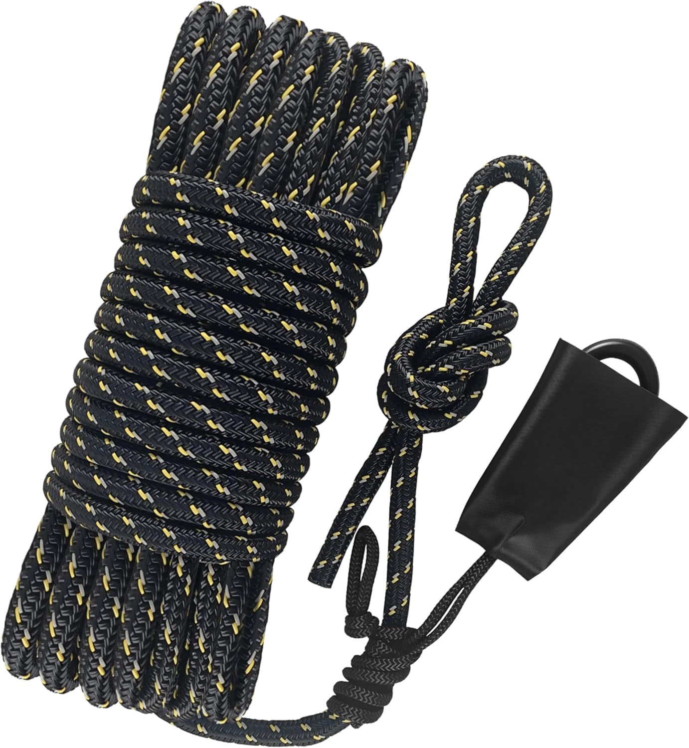Hunting Safety Rope 30 Feet, Treestand Lifeline Rope Reflective Safety ...