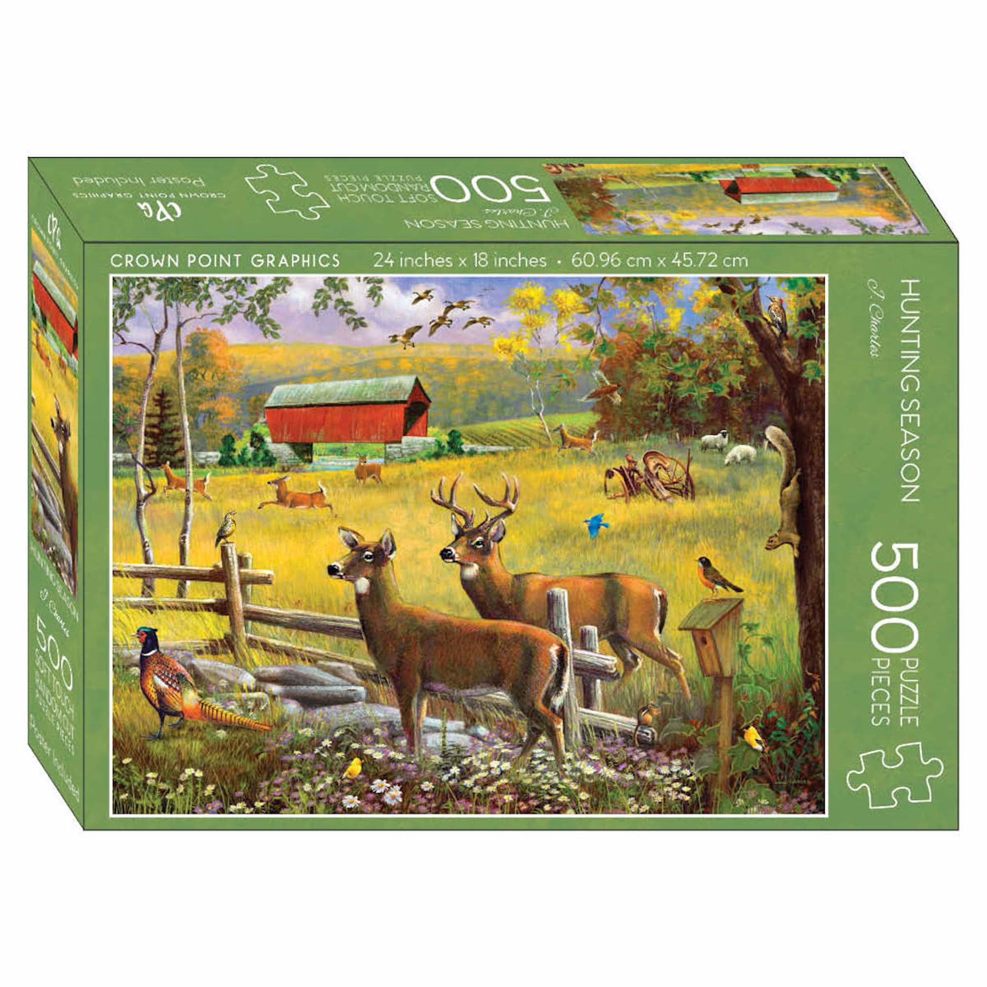 Hunting Season - 500 piece Jigsaw Puzzle - Walmart.com