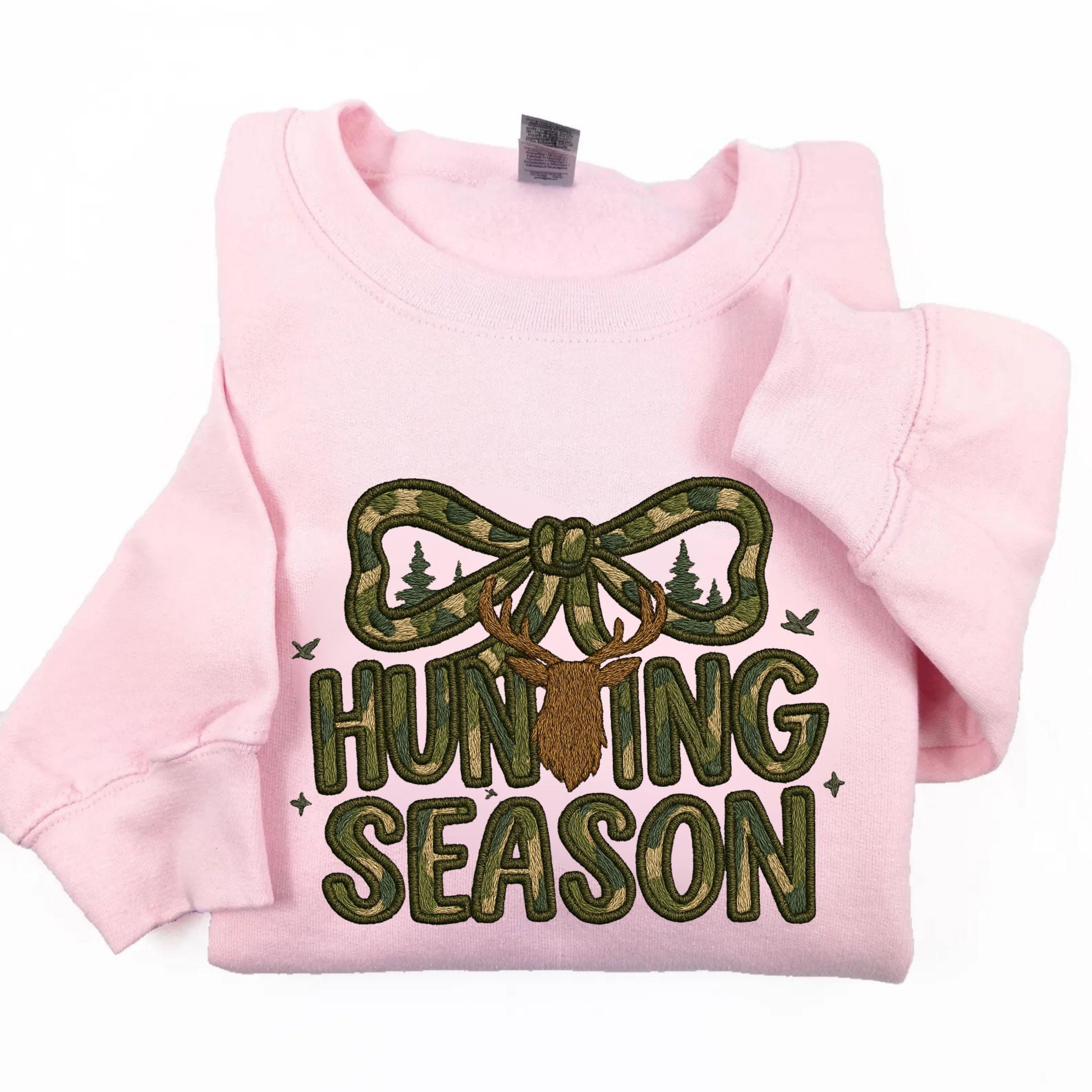 Hunting Season Embroidery File Deer Antlers Camouflage Bow Hunting ...