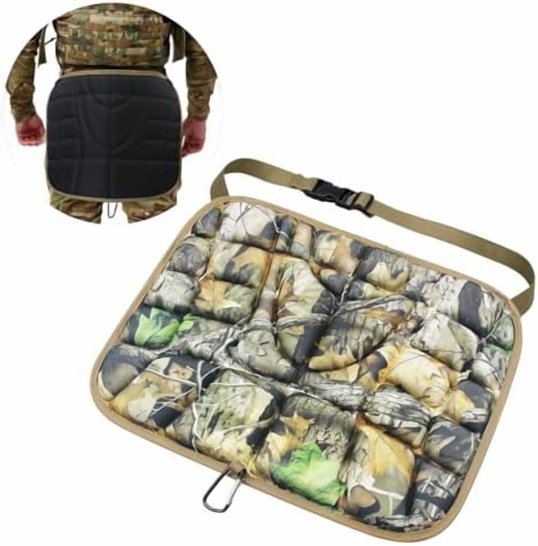 Hunting Seat Cushion - EVA Foam Sponge Stadium Cushion, Silent ...