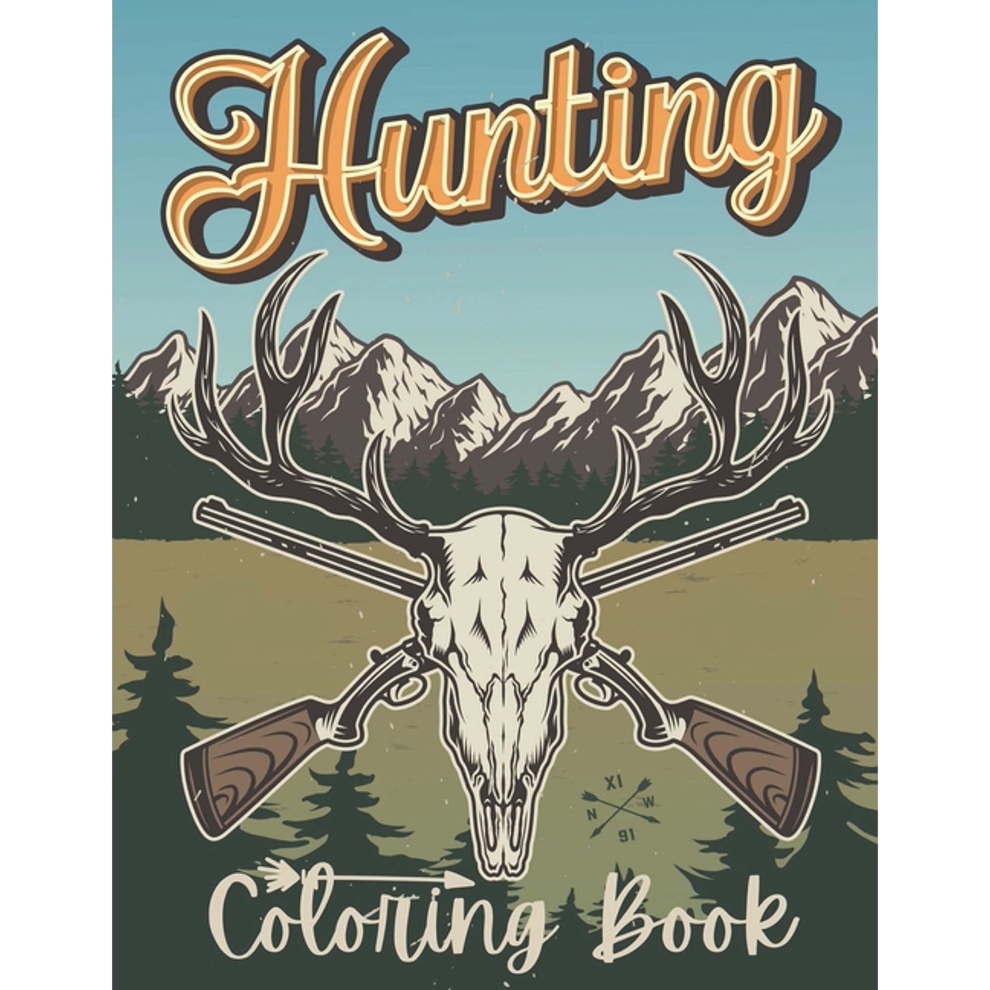 Deer Hunter Coloring Pages