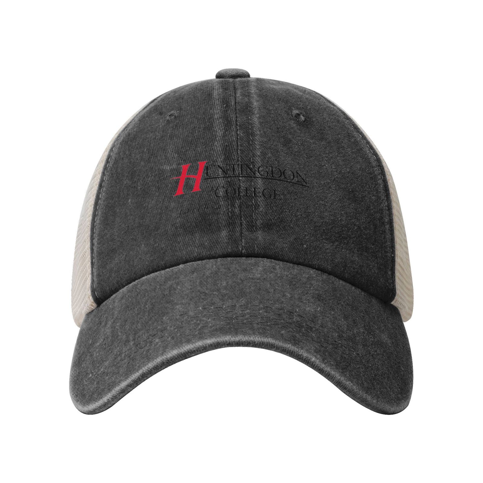 Huntingdon A College Hat Adjustable Athletic Vintage Washed Distressed ...