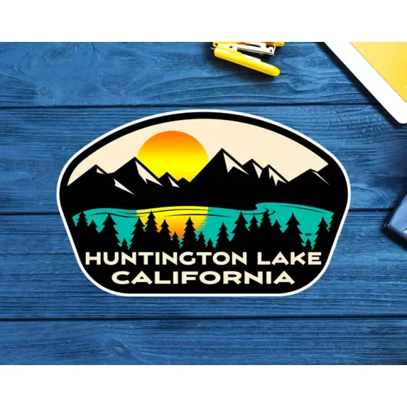 Huntington Lake California Decal Sticker Lakes Sticker Phone Decal ...